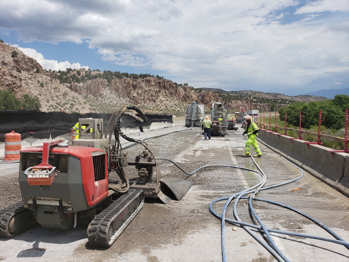 Robots Accelerate Utah’s Largest Hydrodemolition Bridge Repair | For ...