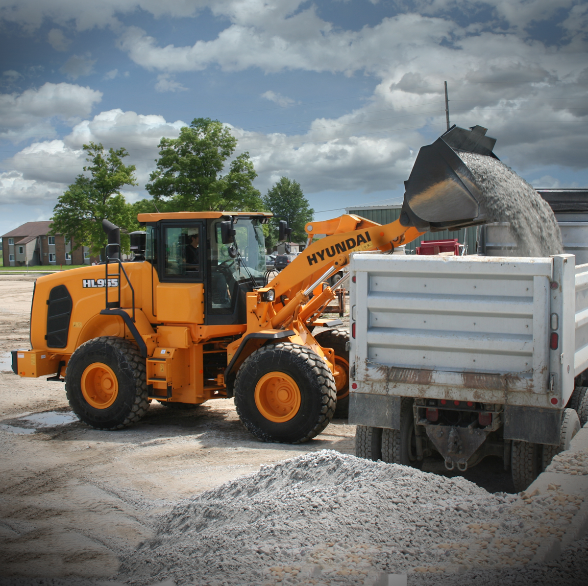 Hyundai HL900 Series Wheel Loader From: Hyundai Construction Equipment ...