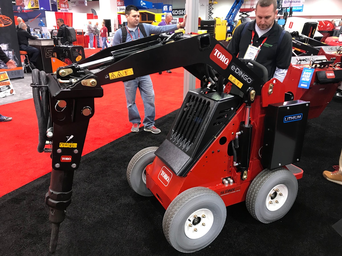 Toro Teases ARA Show with Electric Dingo Utility Loader | For ...