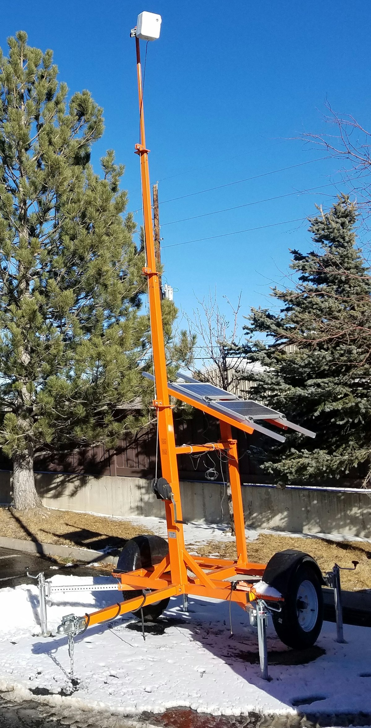 Sensera CT1 Lightweight Trailer & Mast System From: Sensera Systems ...