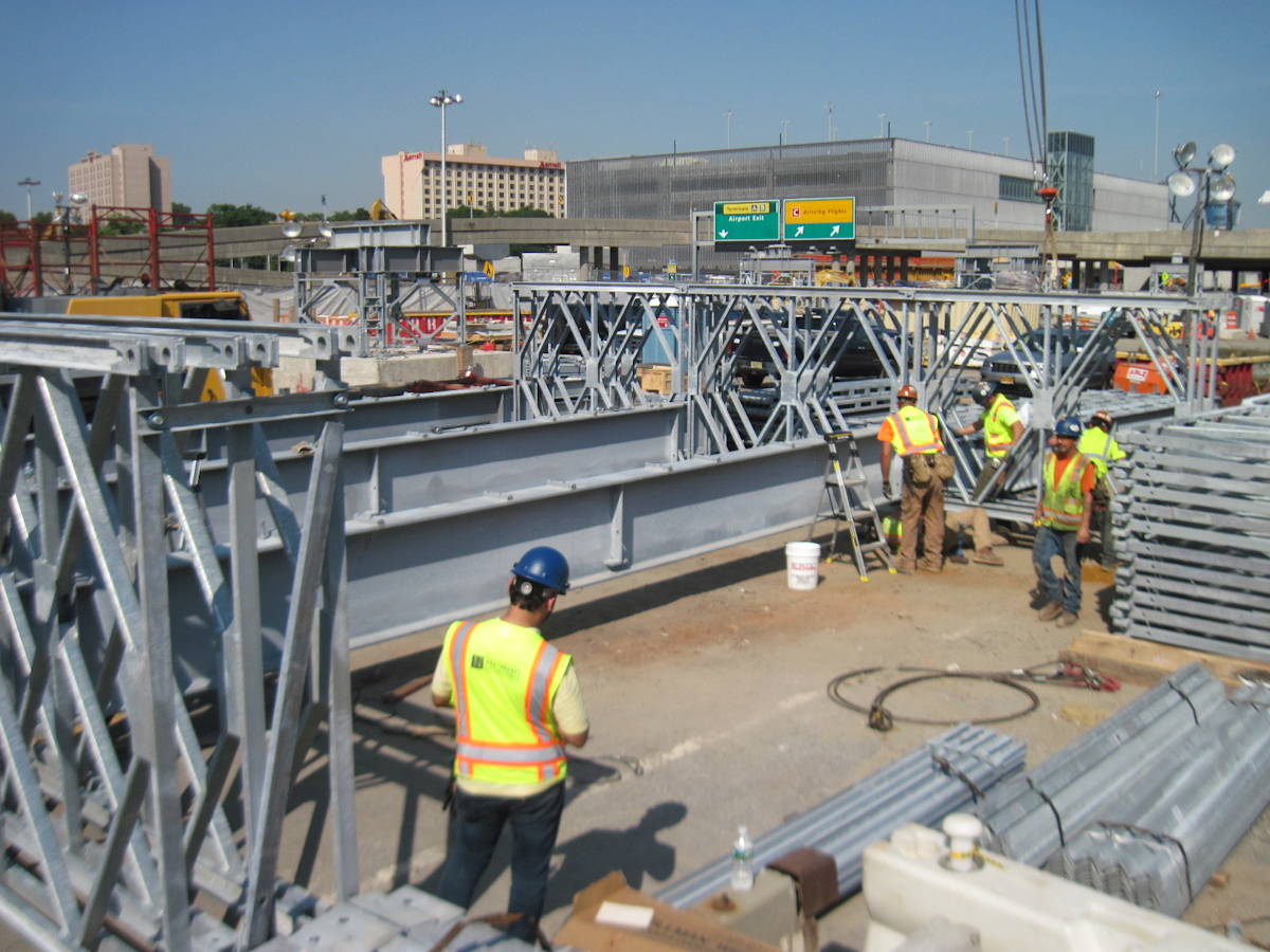 Temporary Acrow Bridge Eases Construction Inconvenience During Delta ...