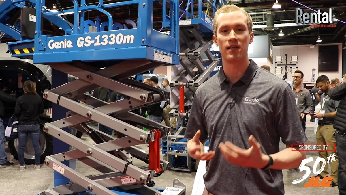 [VIDEO] Genie Brings GS 1330m Scissor Lift to North America | For ...