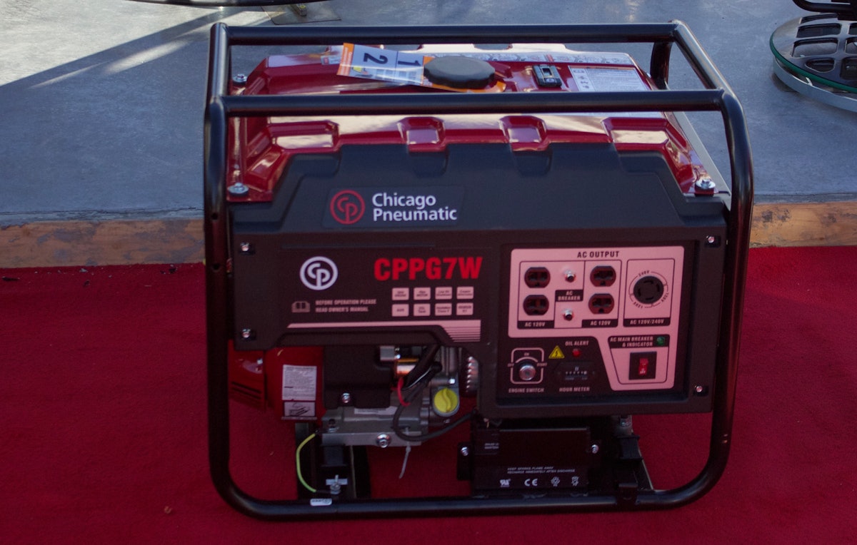 Chicago Pneumatic CPPG 7W Generator From: Chicago Pneumatic Power ...