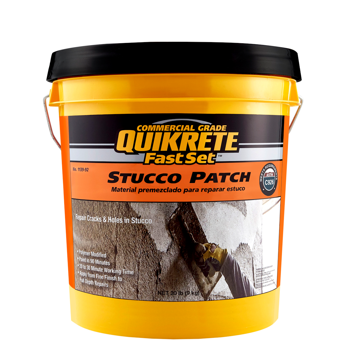 QUIKRETE FASTSet Stucco Patch | For Construction Pros