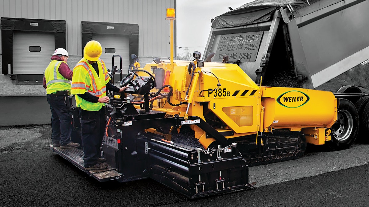 Weiler P385B Asphalt Paver From: Weiler | For Construction Pros