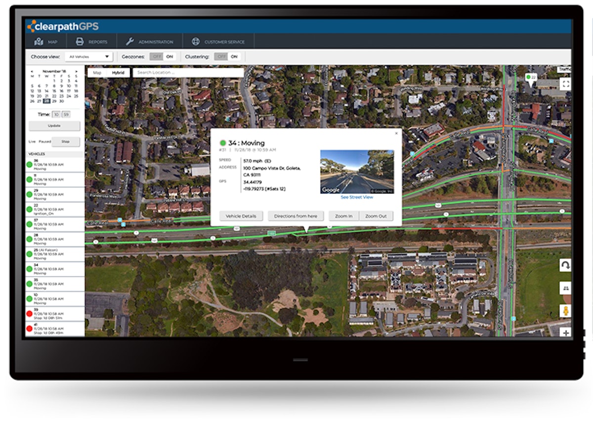 ClearPathGPS Tracking System From: ClearPath GPS | For Construction Pros