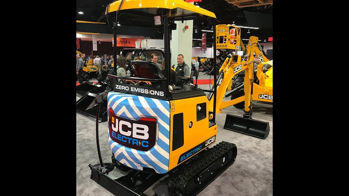 [VIDEO] JCB Prepares to Market an Electric Mini Excavator | For ...