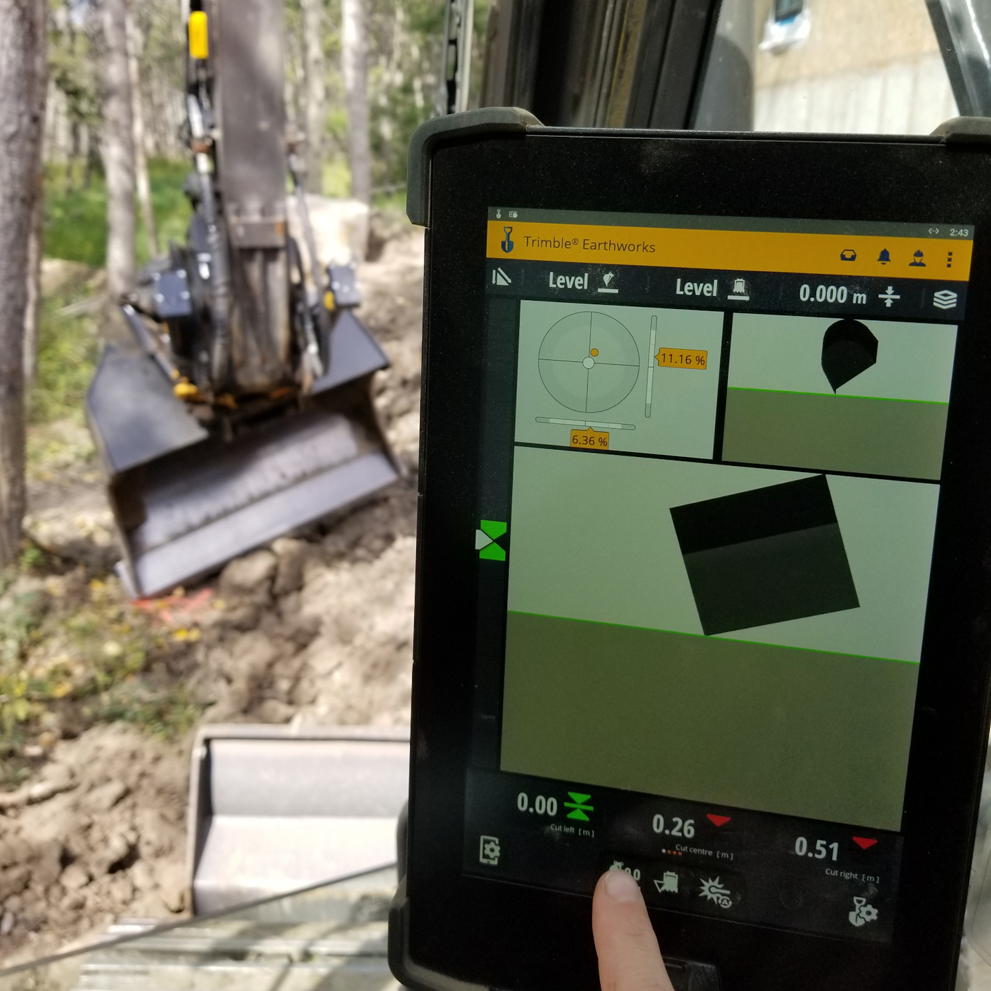 Volvo Excavators Get Trimble Earthworks Grade Control for Dig Assist 2D ...