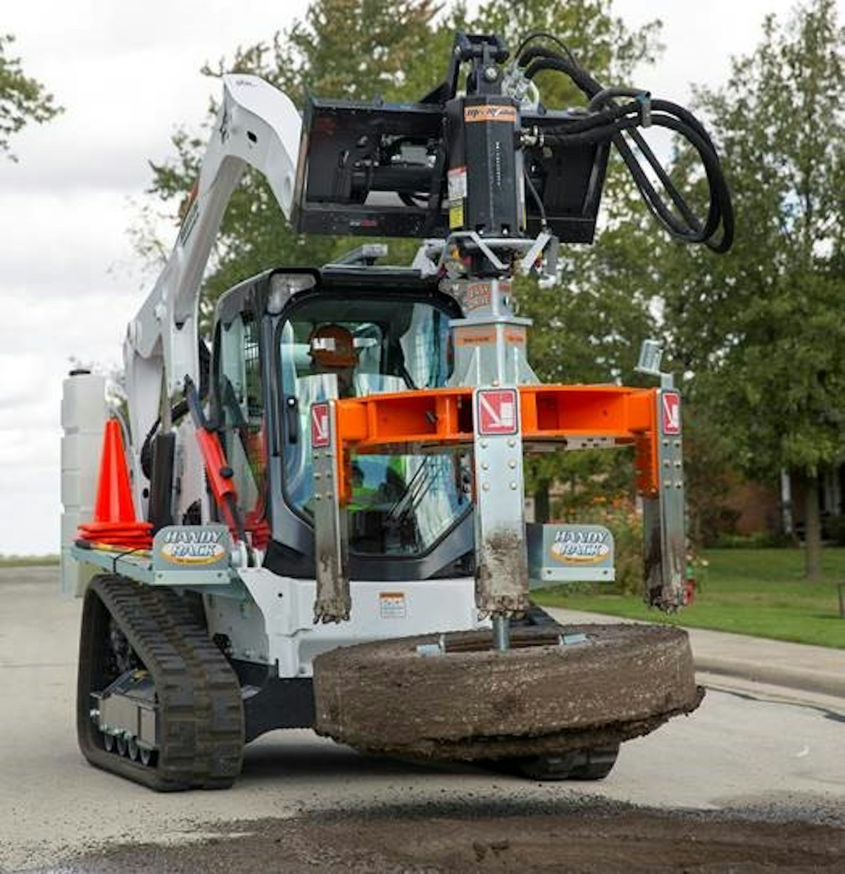 Mr. Manhole Platinum Series Six Shooter Manhole Cutter From: Mr ...