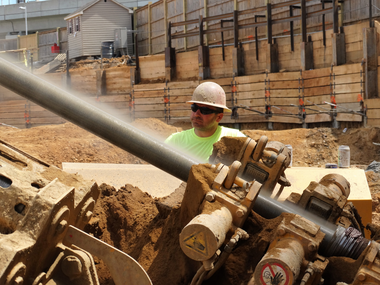 KLEMM Drilling Rig Anchors Capital One Complex | For Construction Pros