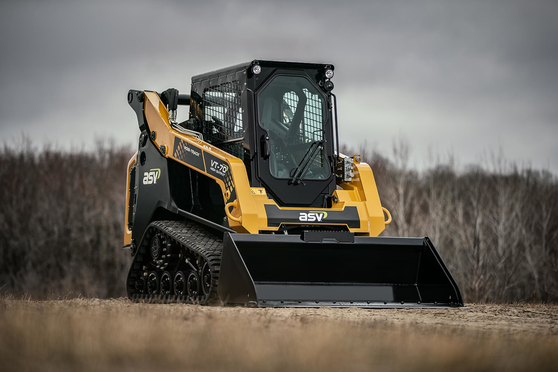 ASV Presents High Output Version of its VT-70 Posi-Track Loader From ...