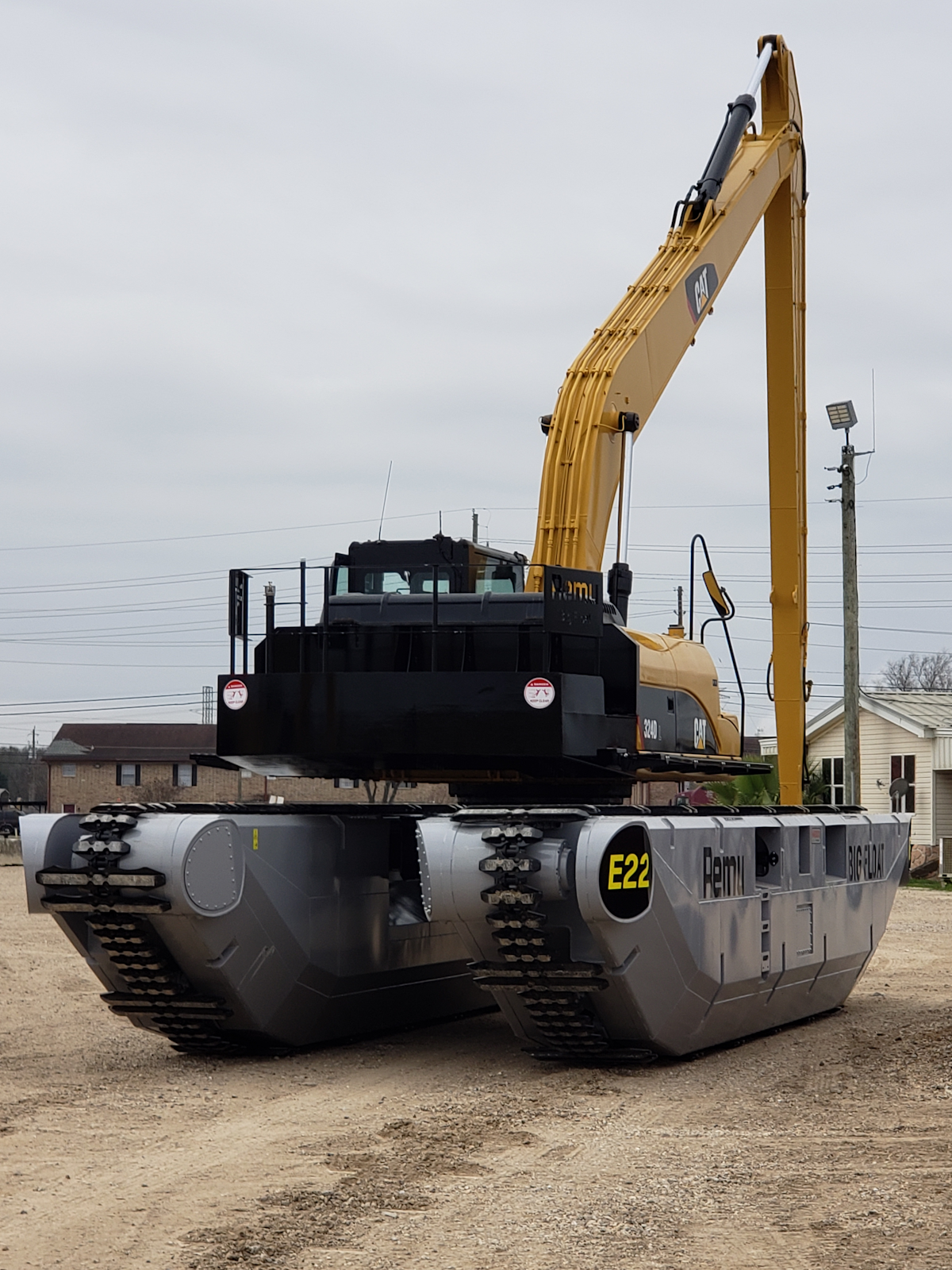 Remu Next-Generation E-Series Amphibious Excavators From: Remu USA Inc ...