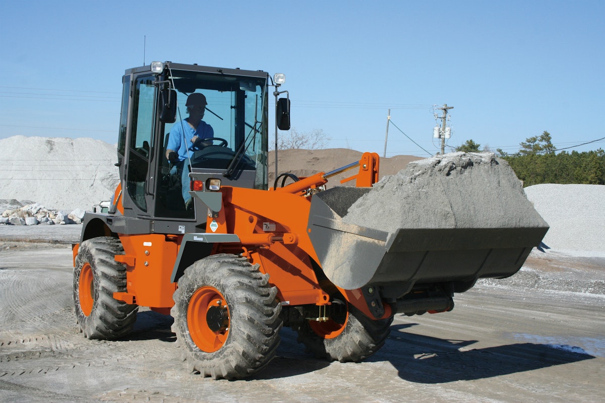 Hitachi ZW50 Compact Wheel Loader From: Hitachi Construction Machinery ...