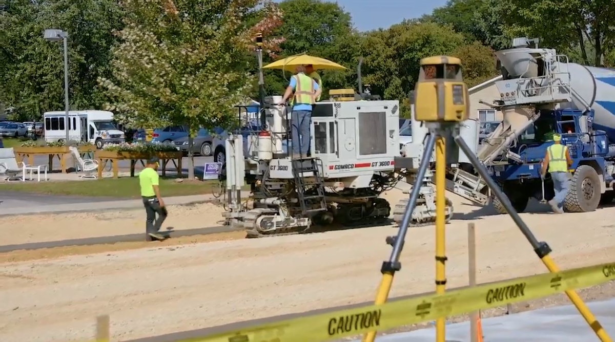 [VIDEO] Schultz Construction Saves a Day with Stringless Curb and ...