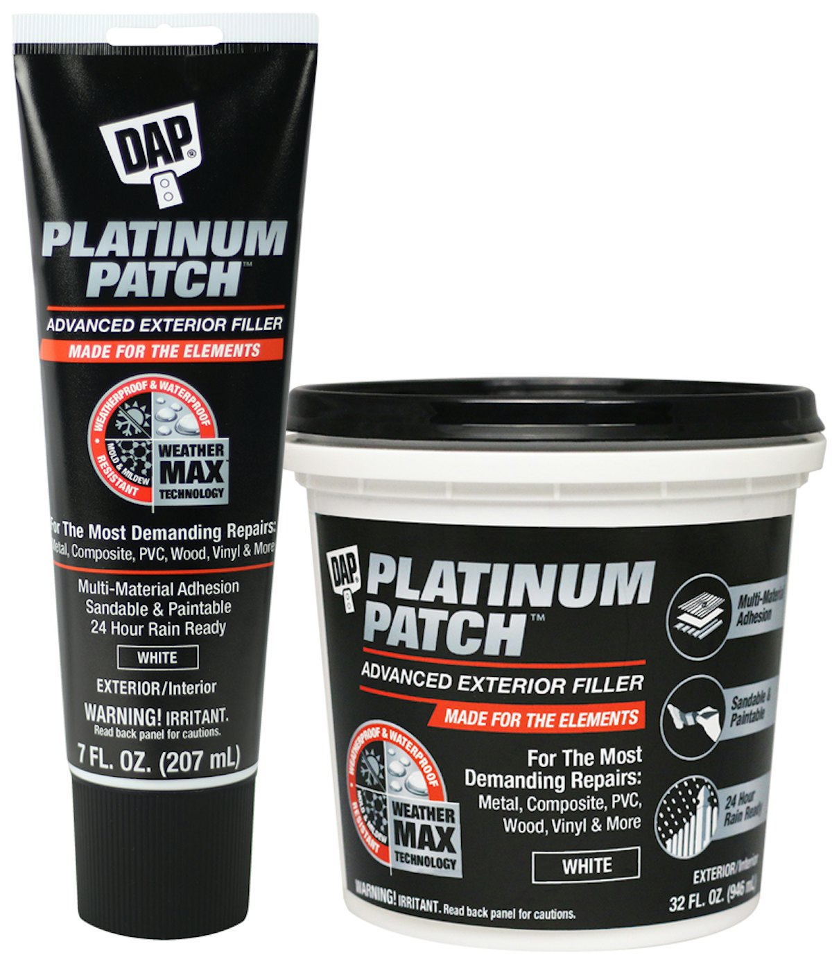 DAP Platinum Patch Advanced Exterior Filler From: DAP | For ...