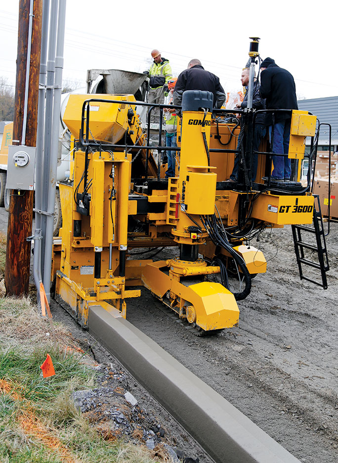 GOMACO Xtreme GT-3600 Curb and Gutter Machine to Make First Appearance ...