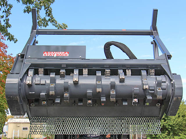 Loftness Battle Ax Mulching Attachment for Skid Steers From: Loftness ...