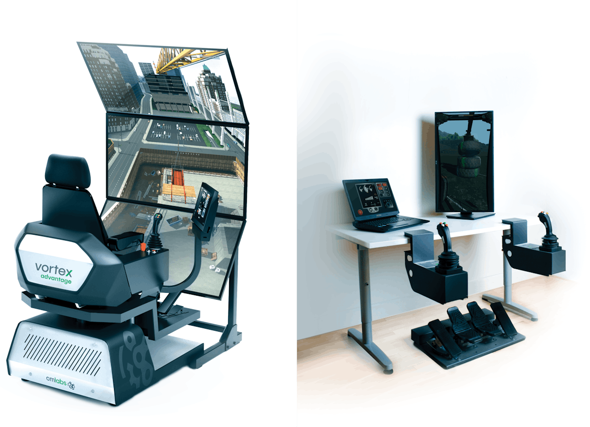 ICUEE Attendees Can Try Out Two CM Labs Vortex Simulators | For Construction Pros