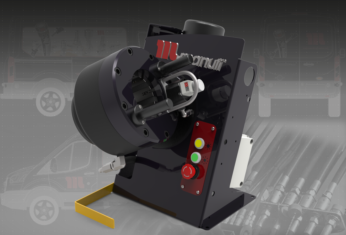 MRV 137 EVO R Mobile Crimping Machine From: Manuli Hydraulics | For ...