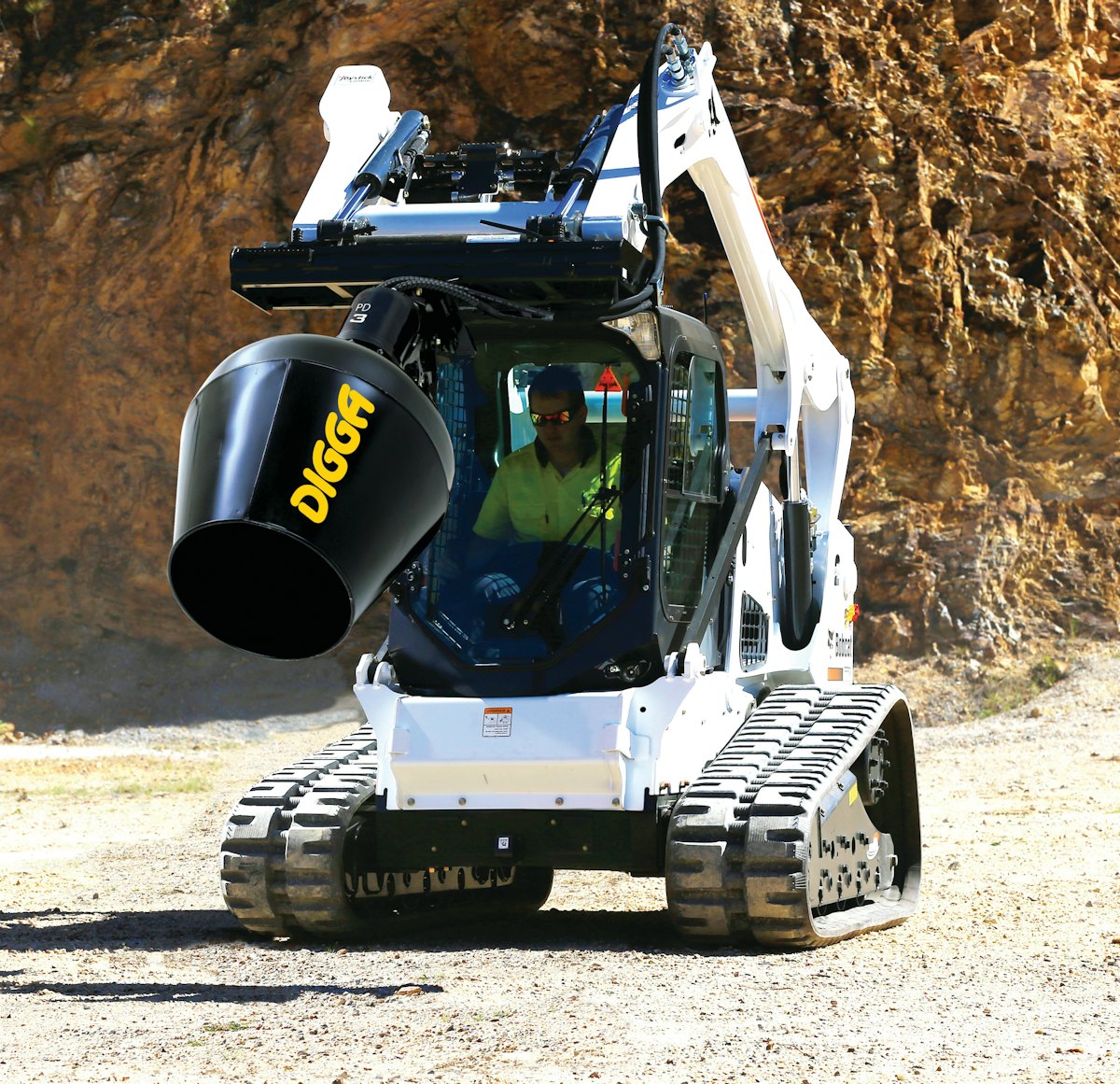 Digga Cement Mixer From: Digga America | For Construction Pros