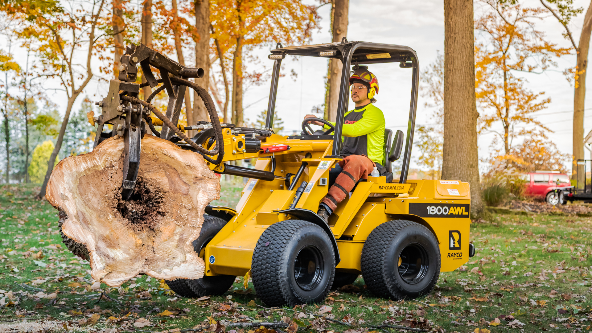 Morbark Debuts Rayco 1800AWL Articulated Wheel Loader From: Morbark Inc ...