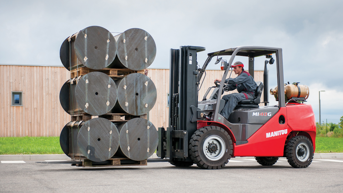 MI 40G, MI 50G and MI 70G Propane-powered Industrial Forklifts From ...