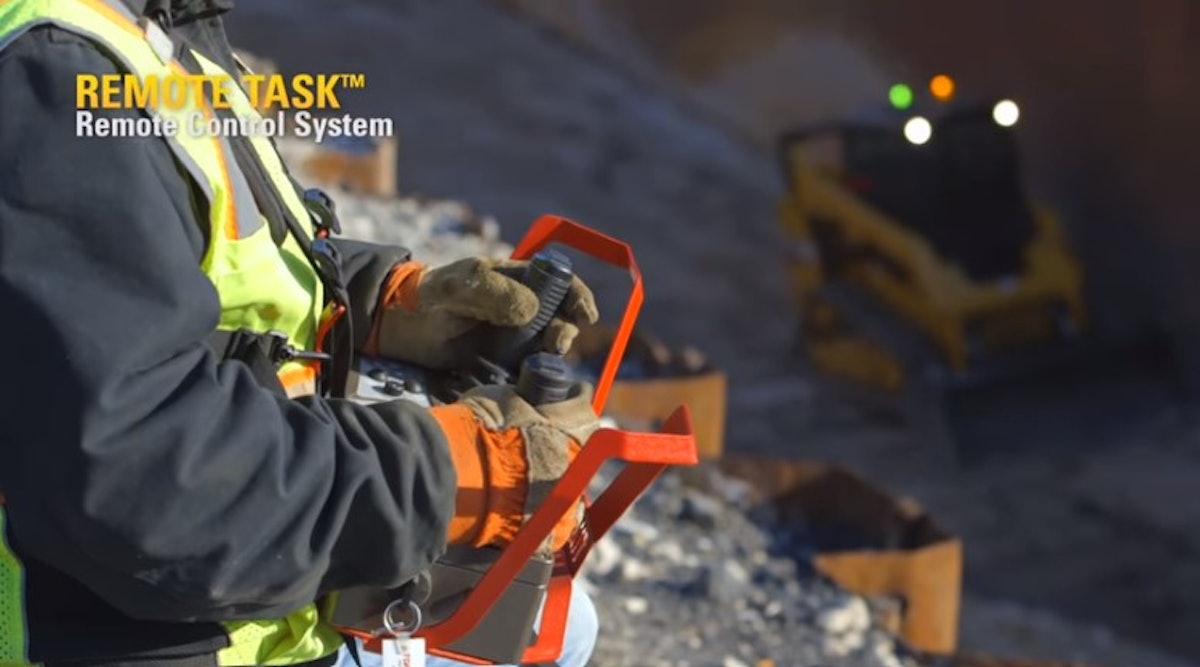 Remote Control of Compact Equipment Enhances Construction Site ...