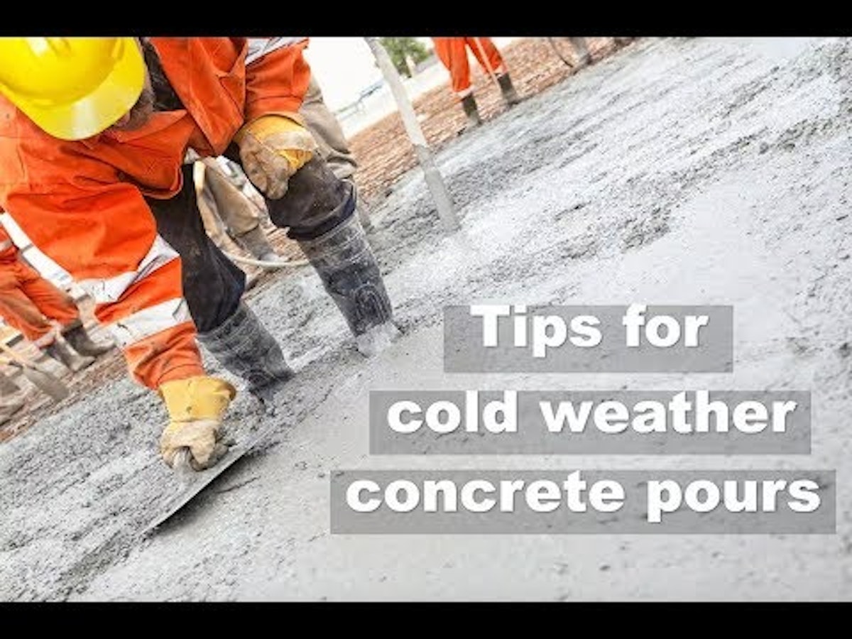 Tips for Cold Weather Concrete Pours | For Construction Pros