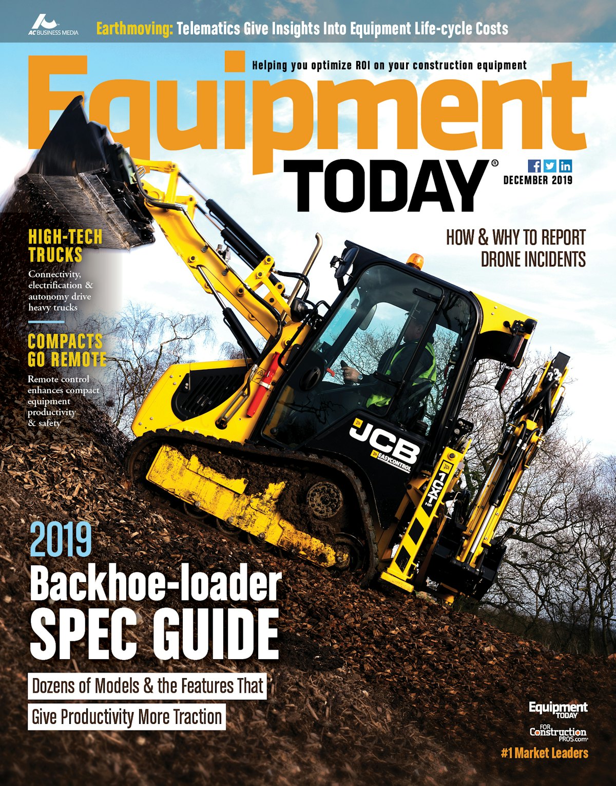 2019 Backhoe-loader Spec Guide | For Construction Pros