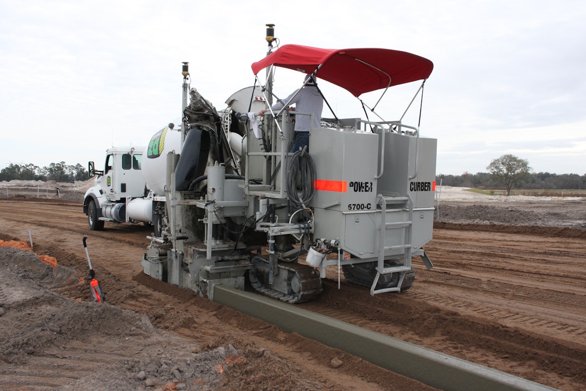 Florida Curb and Gutter Firm Solves Labor Issues with Stringless ...