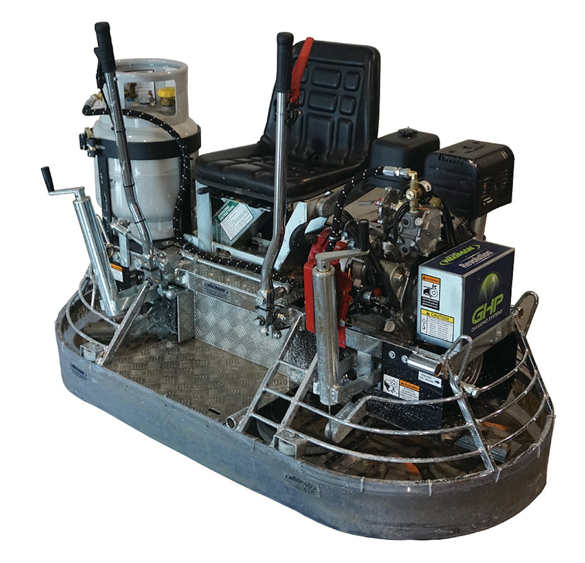 Wagman Metal Products LP230 Power Trowel From: Wagman Metal Products ...