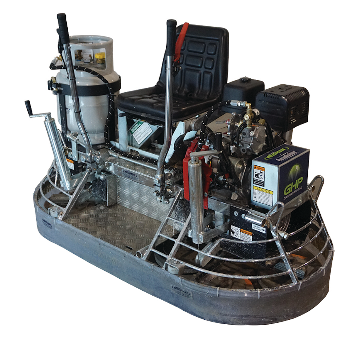 Wagman Metal Products LP230 Power Trowel From: Wagman Metal Products ...