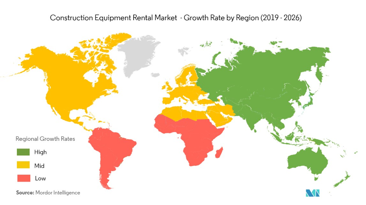 global construction equipment rental market in 2026 | For Construction Pros