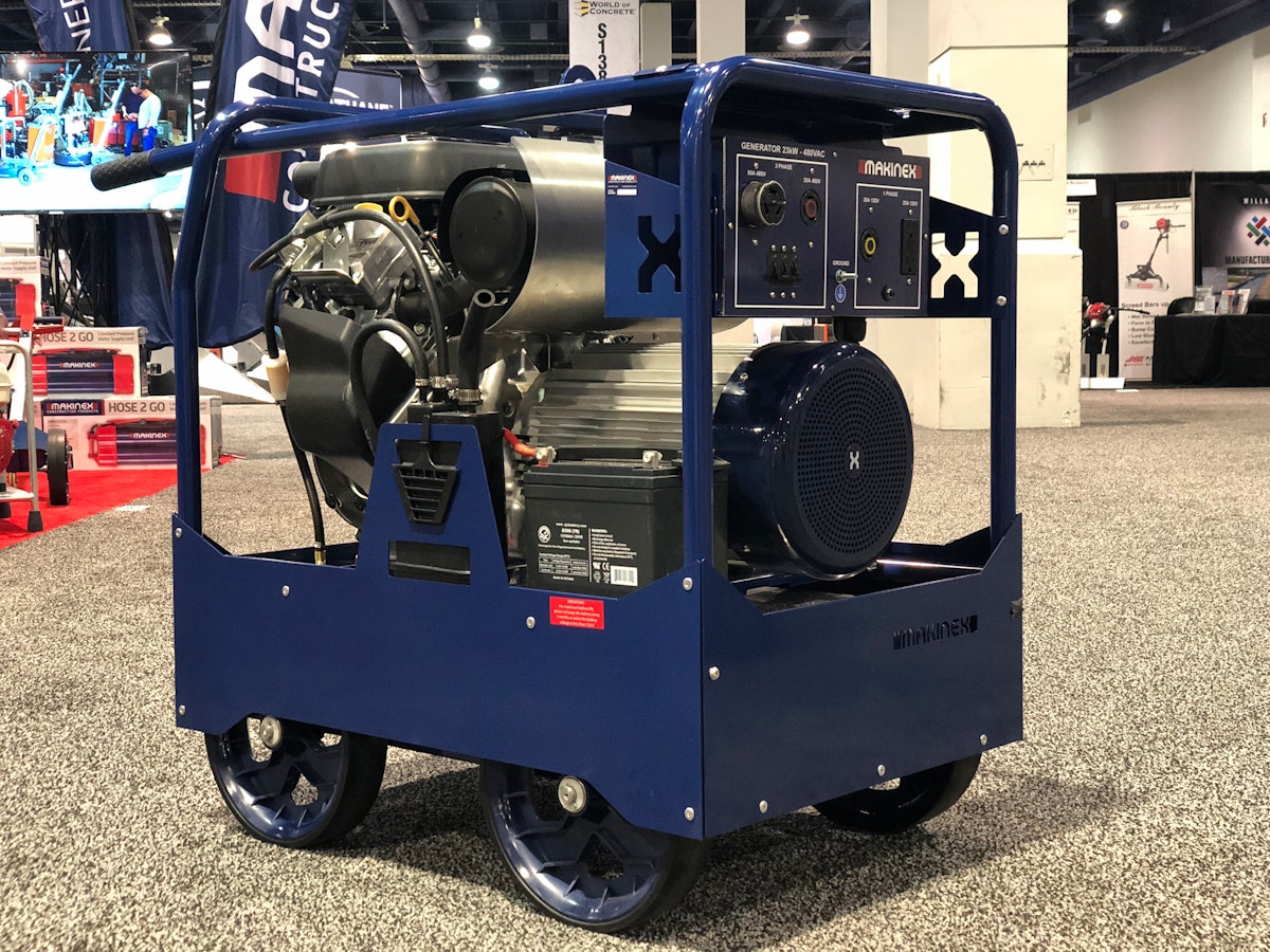 23kW 480V 3-Phase Generator From: Makinex Construction Products | For ...