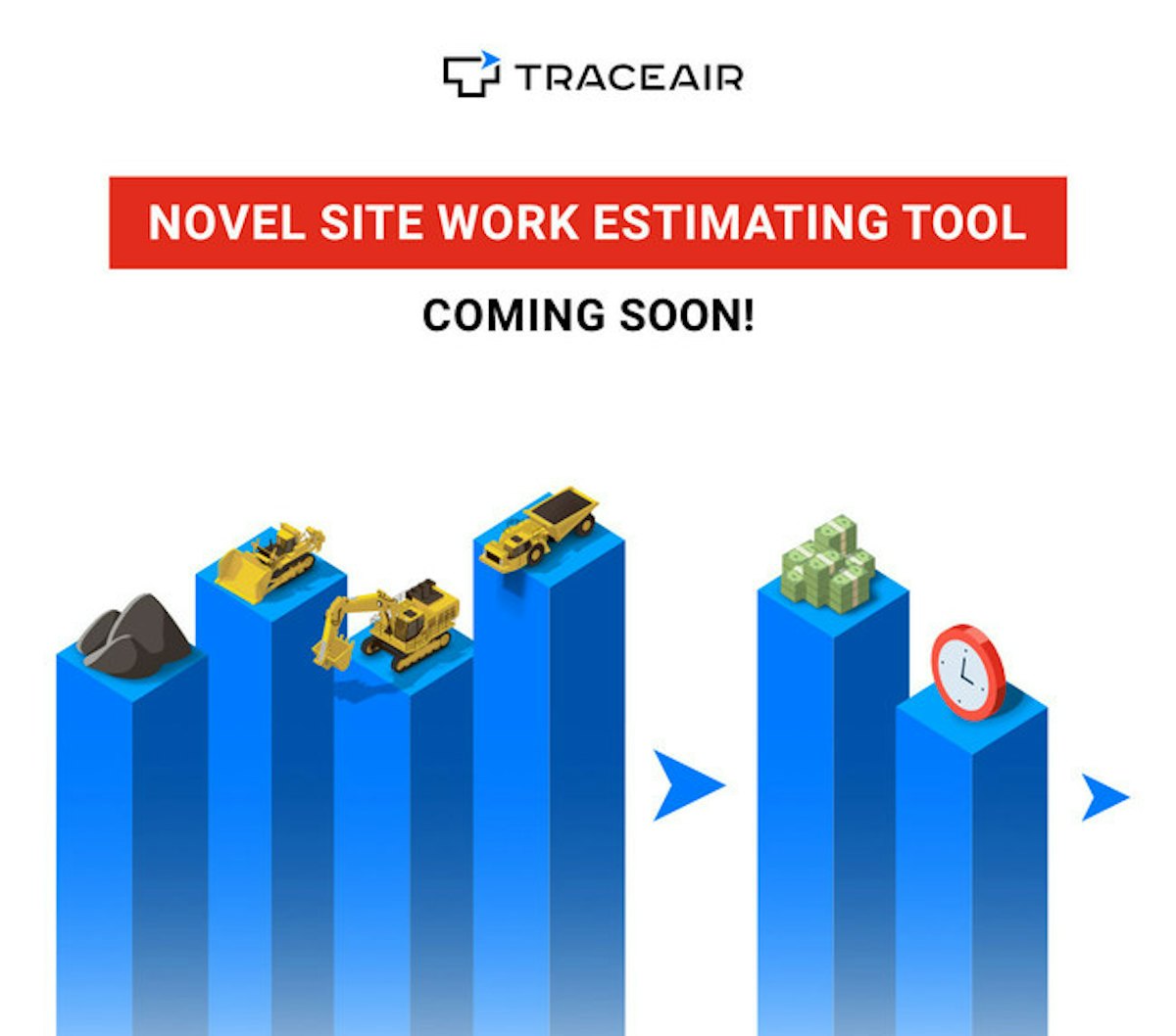 New TraceAir Site Work Estimating Tool to Debut at CONEXPO-CON/AGG 2020 | For Construction Pros