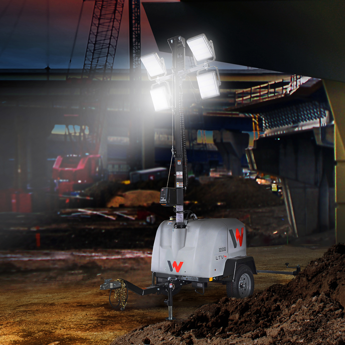 Wacker Neuson LTV4K LED Light Tower From: Wacker Neuson Corporation ...