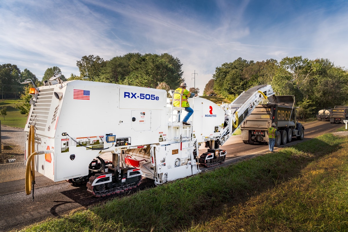 Roadtec RX-505 Cold Planer From: Roadtec Inc. - Astec Industries | For ...