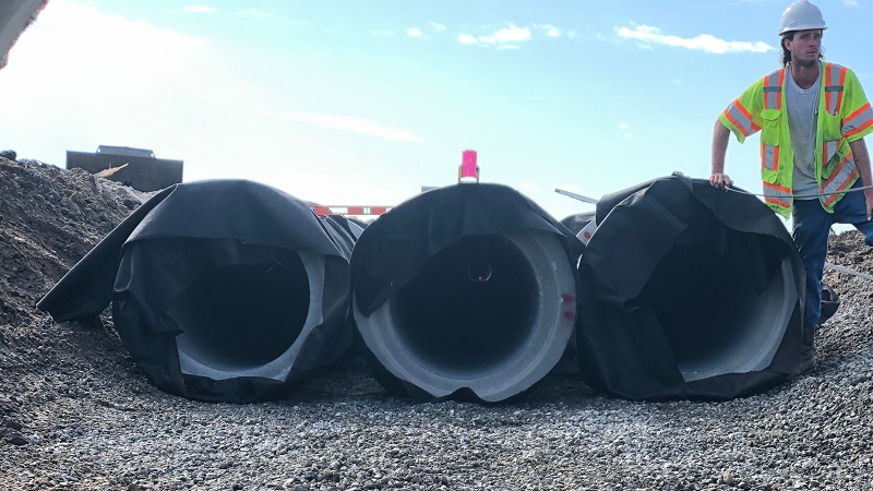 High-Flow, Multi-Culvert Stormwater Management System Installed During ...