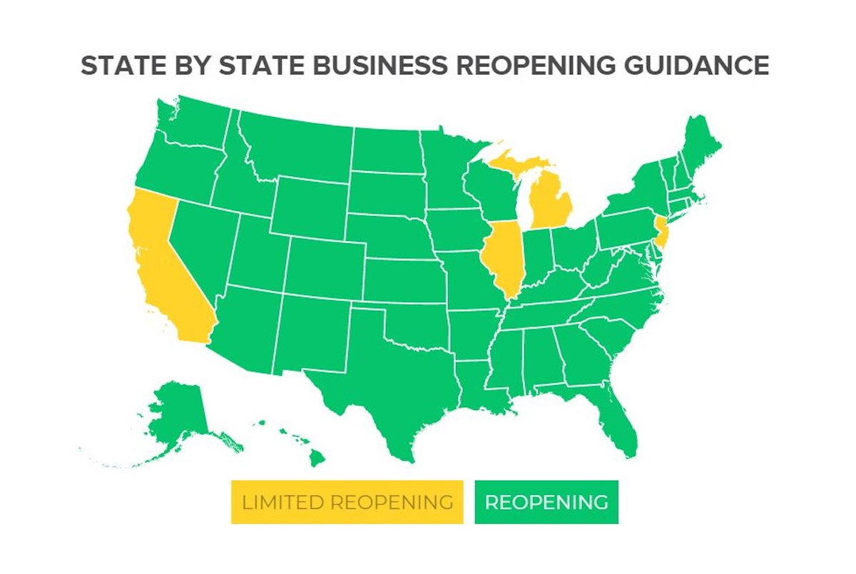 State-by-State Business Reopening Guidance | For Construction Pros