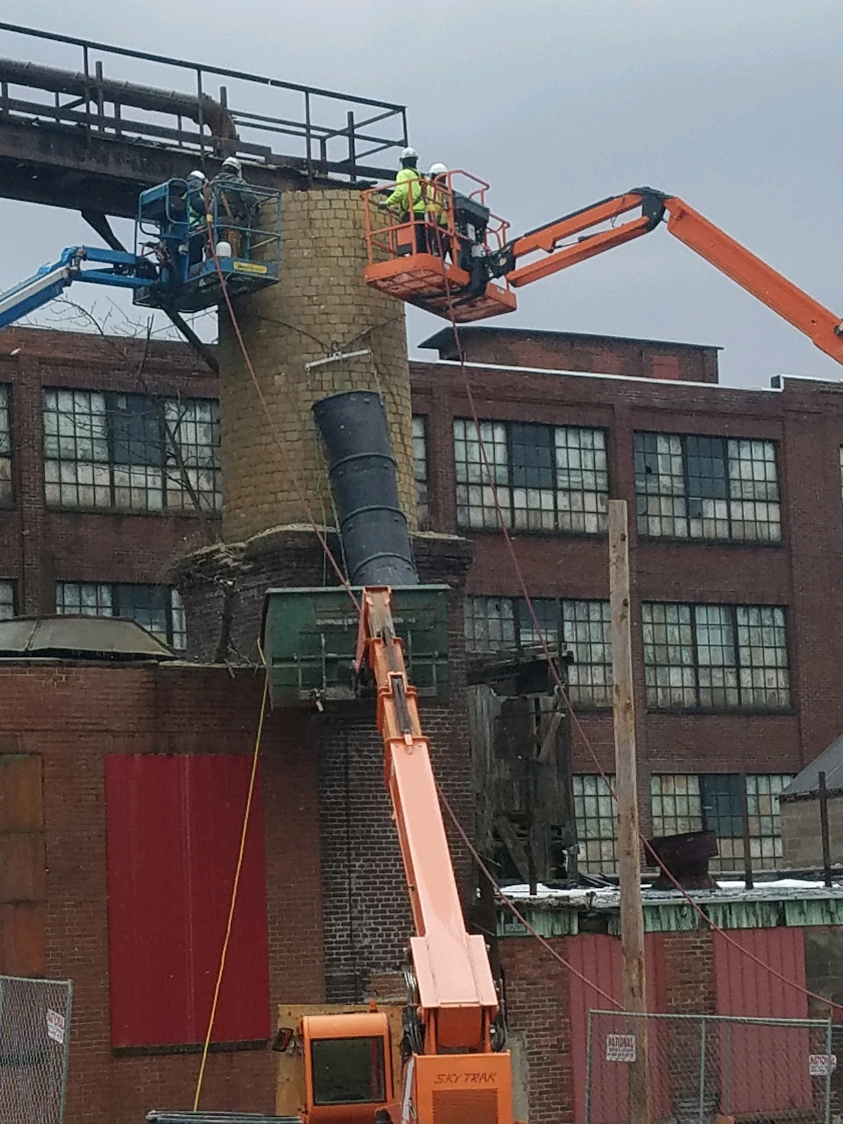 Demolition Contractor's Award Winning Smokestack Dismantling Saves EPA ...