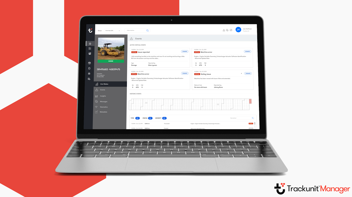 Trackunit Manager and Iris Technology Solution Enhancements From ...