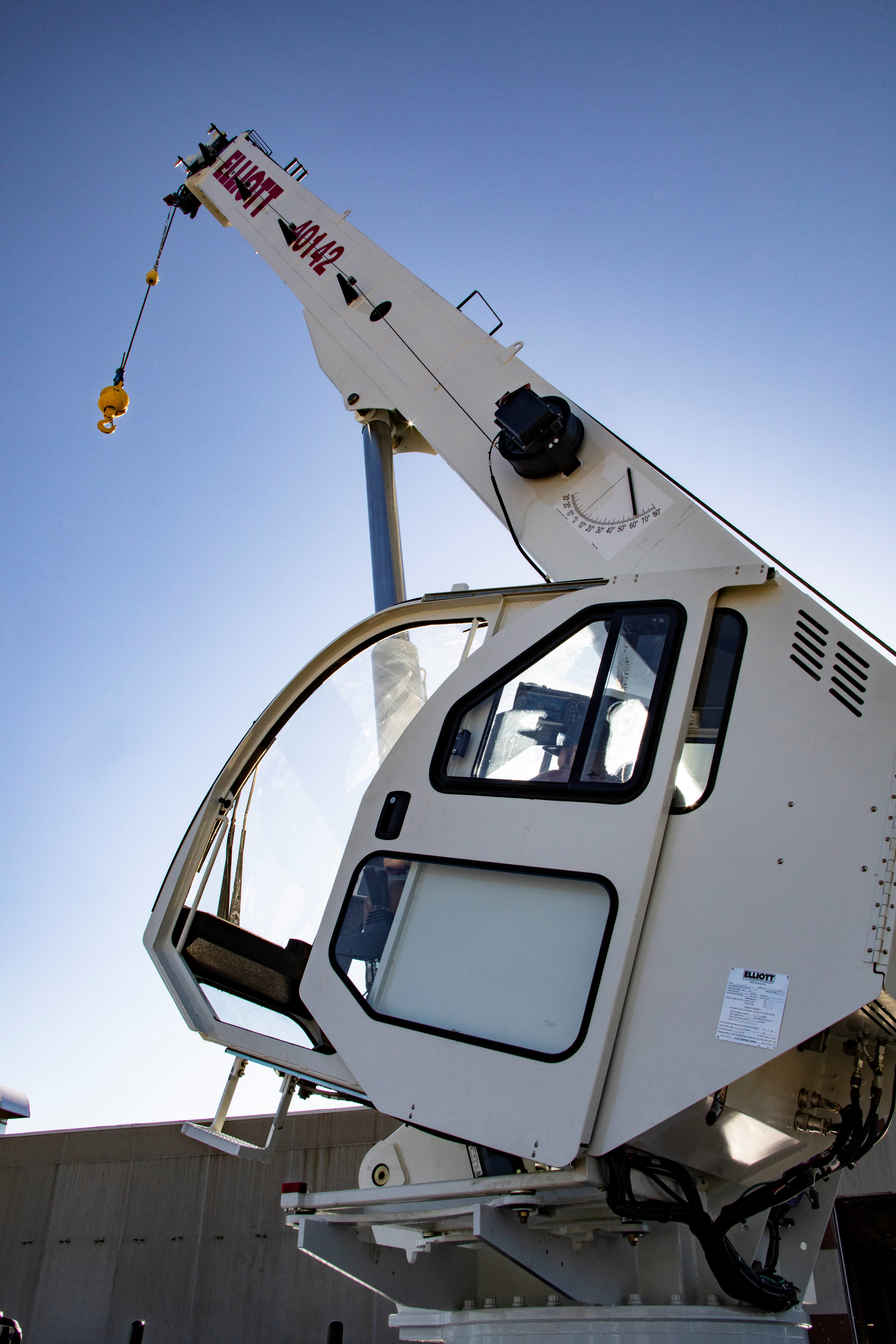 Elliott Launches New Crane Cab, Control System From: Elliott Equipment ...