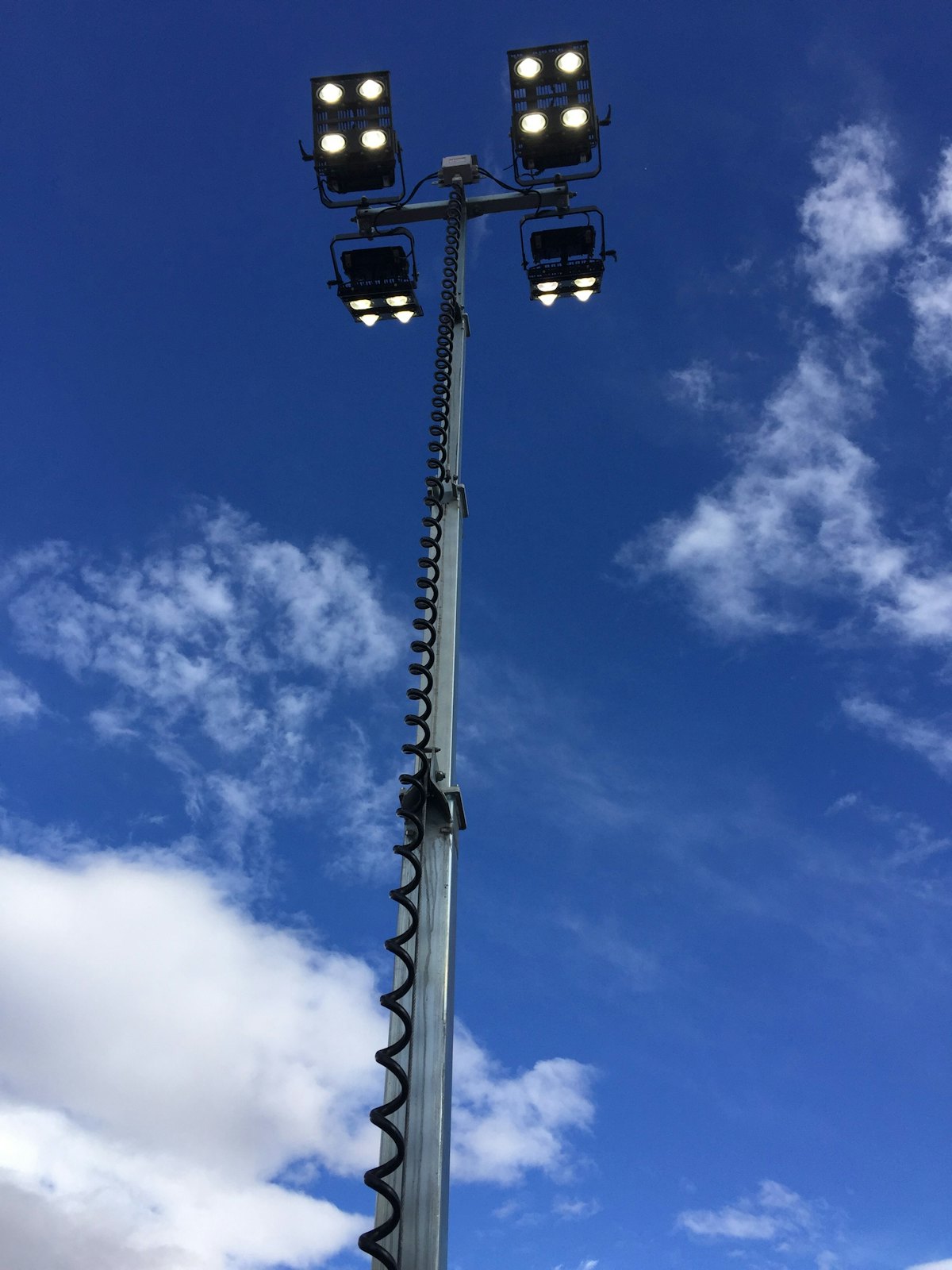 LED Light Towers Aid Bridge Repair Project in Connecticut | For ...