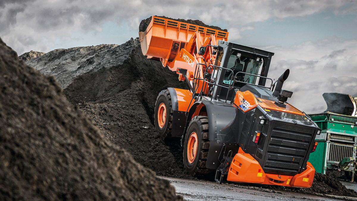 Hitachi ZW550-6 Wheel Loader Leads Off New Dash-6 Series Lineup From ...