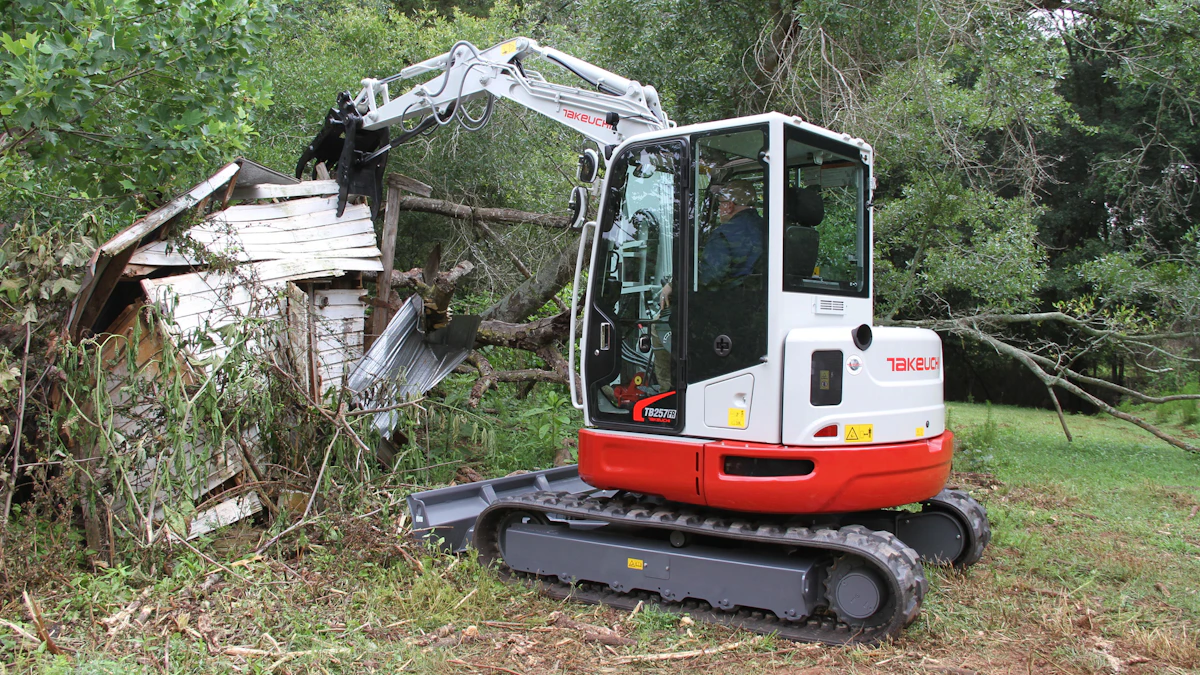 TB257FR Compact Hydraulic Excavator From: Takeuchi-US | For ...