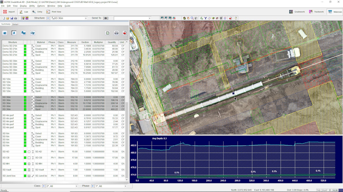 AGTEK Development Co. Offers Underground Software for Takeoff ...