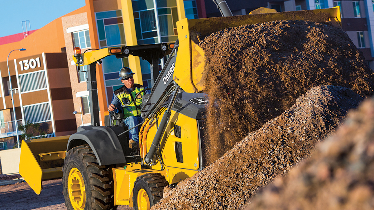 John Deere 210L & 210L EP Tractor Loaders From: John Deere Construction ...