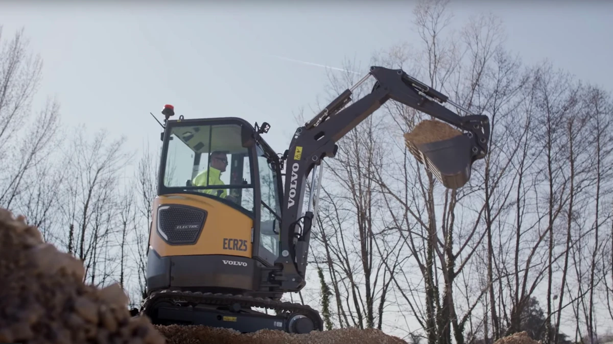 Volvo ECR25 Electric Excavator From: Volvo Construction Equipment | For ...