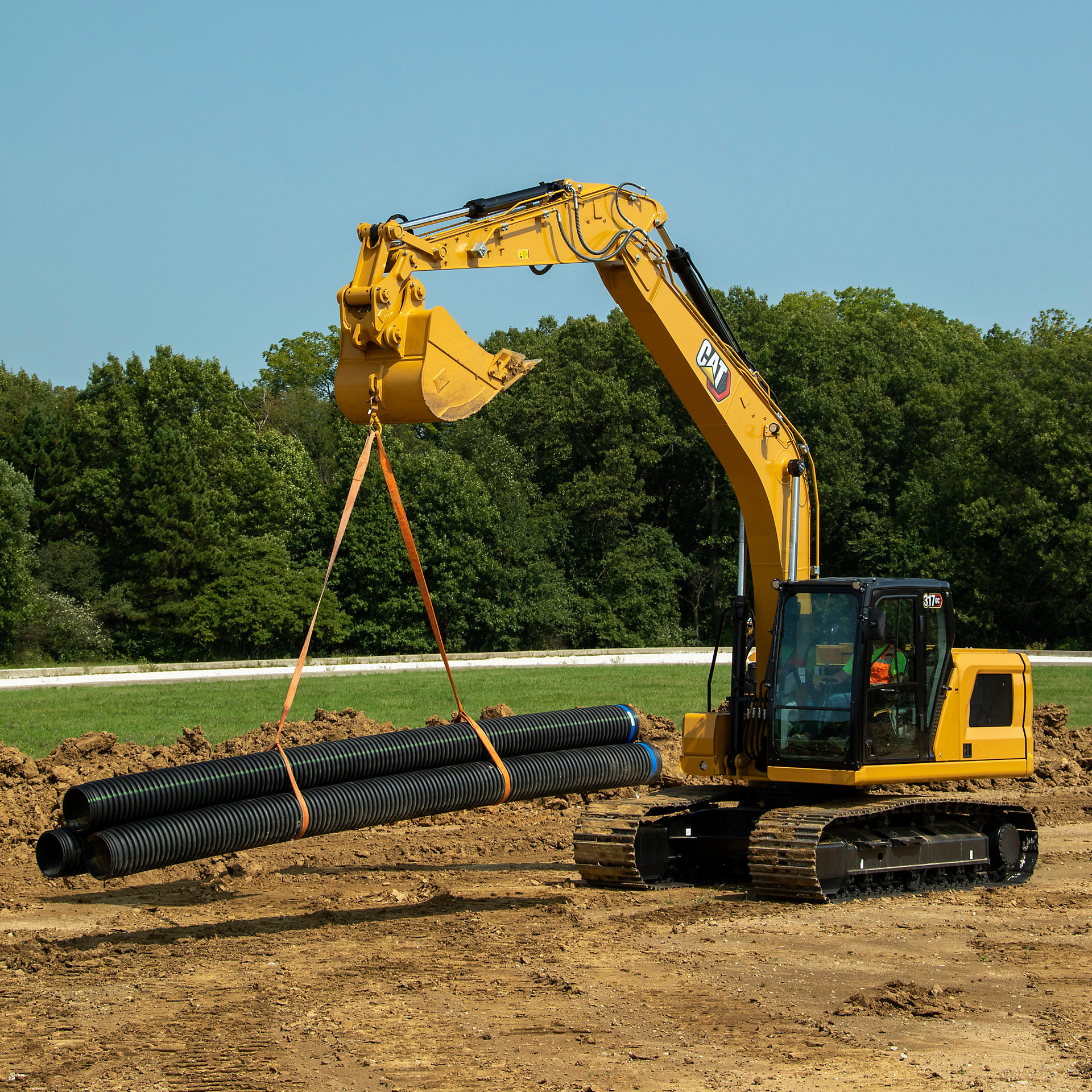 Caterpillar Next Gen 317 and 317 GC Excavators From: Caterpillar - Cat ...