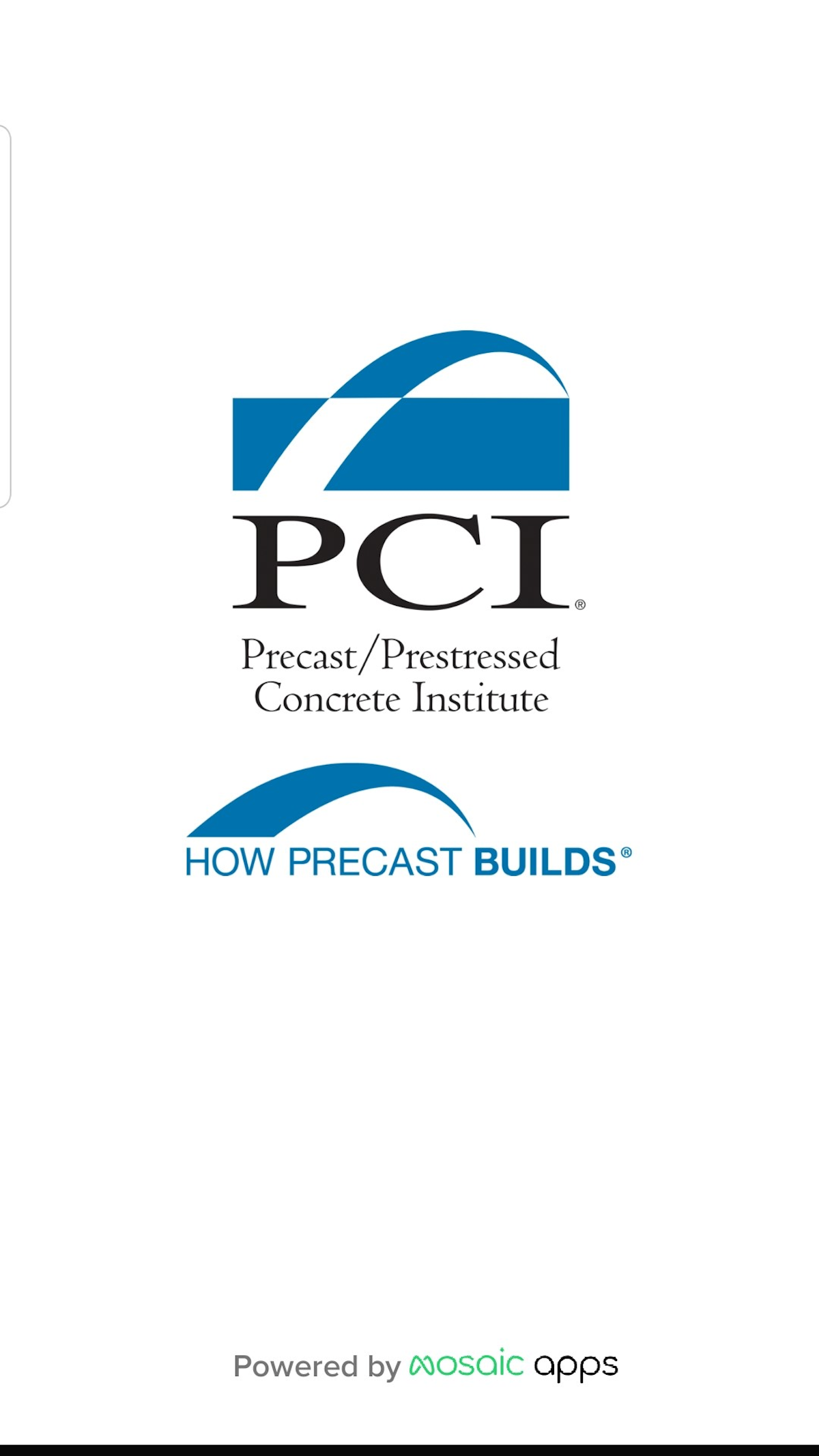 PCI Mobile App From: PCI | Precast Prestressed Concrete Institute | For ...